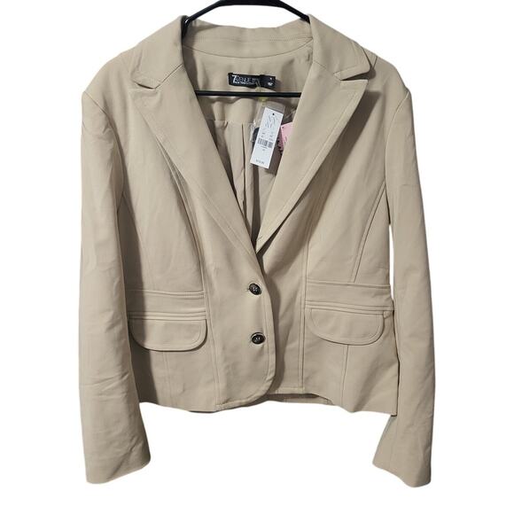 New York & Company | Jackets & Coats | Nyco 7th Ave Design Khaki Suit ...